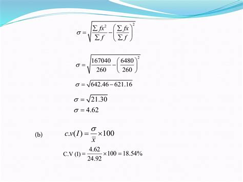 Coefficient Of Variation Pptx