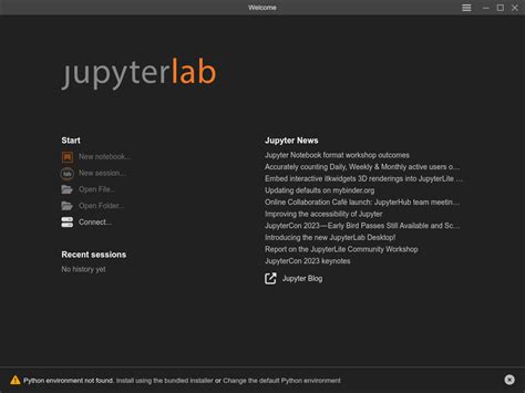 Python Environment Not Found · Issue 2 · Flathuborgjupyter
