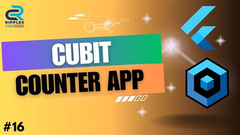16 Counter App Cubit Flutter Bloc And Cubit Tutorial Youtube