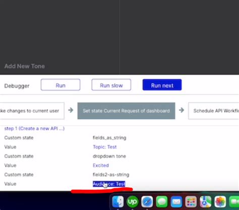 Custom State Has The Value In Pervious Step But Dont Submit Value In The Next Step Need Help