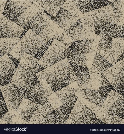 Abstract Stippled Weird Seamless Pattern Vector Image