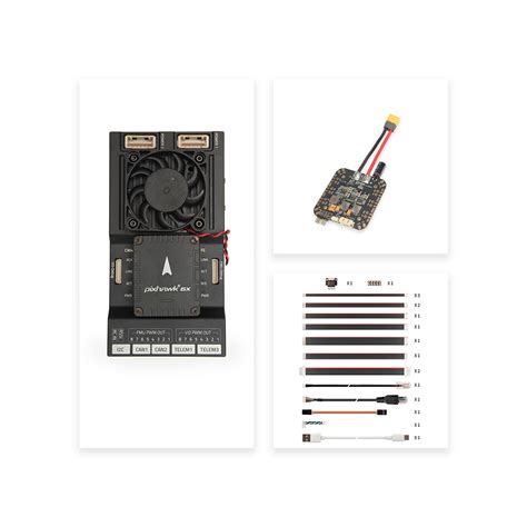 Holybro Pixhawk 6x Rpi Cm4 Baseboard With Pm03d Power Module