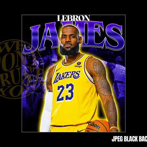 Lebron James Vector Etsy