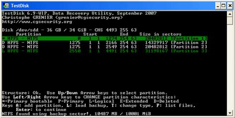 Testdisk 操作指南testdisk使用 Csdn博客 Testdisk 操作指南testdisk使用 Csdn博客