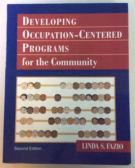 Developing Occupation Centered Programs For The Community