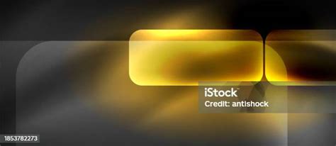 당신의 원본 또는 제품 발표를 위한 네온 유리제 모양 기하학적 배경 벡터 일러스트 레이 션 벽지 배너 배경 카드 책 일러스트 랜딩 페이지 0명에 대한 스톡 벡터 아트 및