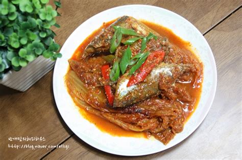 밥도둑 묵은지고등어조림만들기 양희경두리반김치 묵은지고등어찜~♬ 네이버 블로그