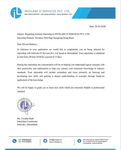 Shivani Kateliya On Linkedin Summerinternship Reactjs