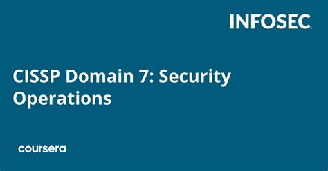 Cissp Domain 7 Security Operations Coursera
