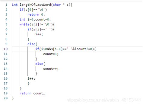 解题思路 Leetcode第58题：最后一个单词的长度leetcode 58 Csdn博客