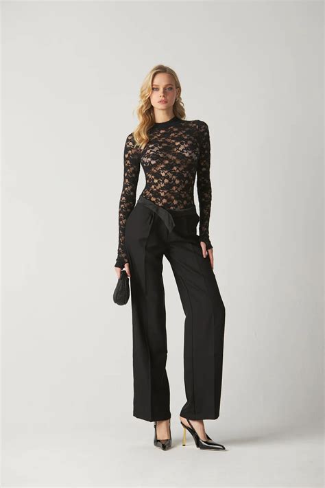 Body Monaco Lace Negro Ginebra