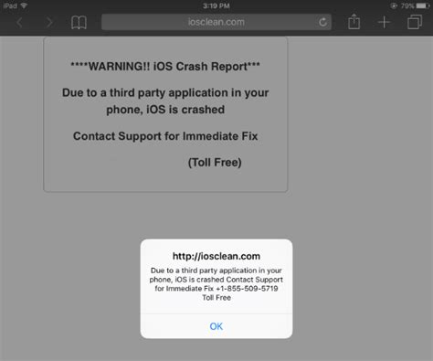 How To Escape The Ios Crash Pop Up Scam Toms Guide
