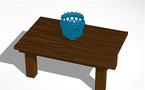 3d Design Table Table Tinkercad