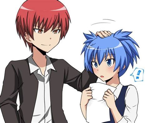 Akabane Karma Shiota Nagisa Karma Akabane Nagisa And Karma Nagisa Shiota Assasination