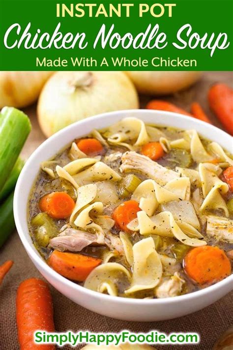 Instant Pot Chicken Noodle Soup Pot