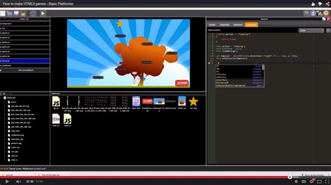 How To Make Html5 Games Basic Platformer Tutorial Indie Db