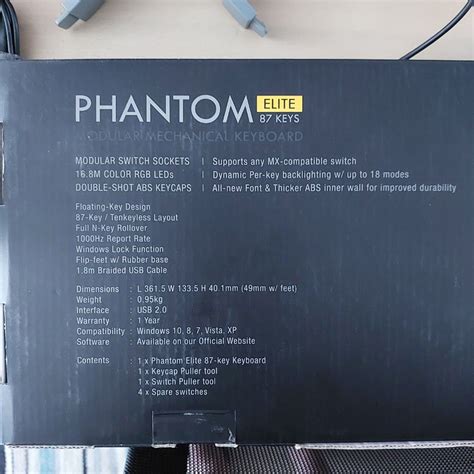 Tecware Phantom Elite Computers Tech Parts Accessories Computer Keyboard On Carousell