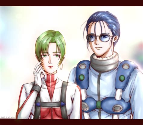 Maximilian Jenius And Millia Jenius Macross And 1 More Drawn By Maki