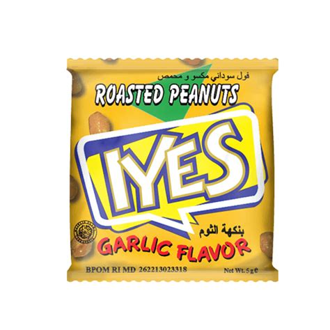 Iyes Peanut Garlic Flavored 5g Interaromat