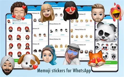 Descargar Memoji Stickers For Whatsapp Apk Para Android Última Versión