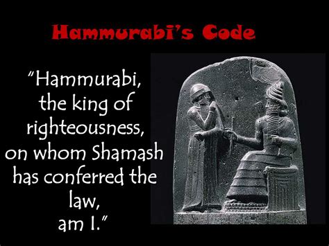 Ppt Hammurabis Code Of Laws Powerpoint Presentation Free Download