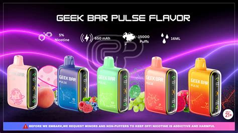 Must Try Flavors Of Geek Bar Pulse 15000