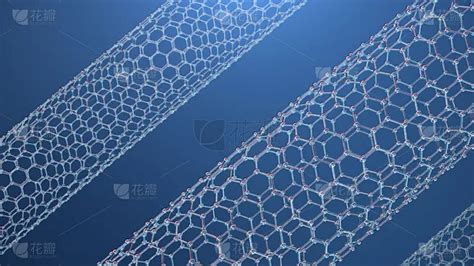 纳米技术 煤 三维图形 装管 概念 石墨烯 几何形状 分子结构 绘画插图 六边形素材 花瓣网