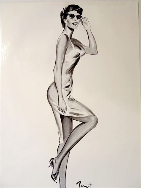 Vintage Pin Up Large Poster Vintage Erotic Nudity Art Etsy