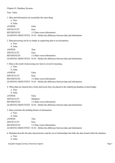 Test Bank For Database Systems Design Implementation And Management 14th Edition Carlos Coronel