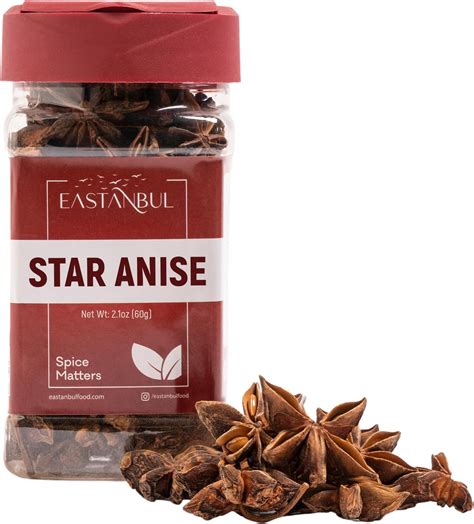 The Spice Way Star Anise Whole 3 Oz Great For Baking