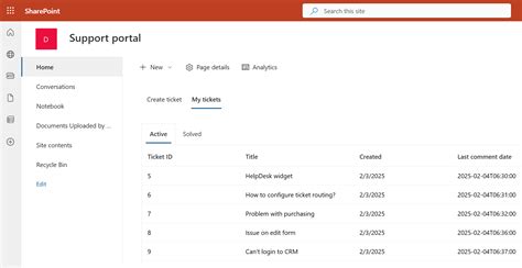 Add Widget To Sharepoint Site — Helpdesk For Microsoft 365 Ms Teams Add Widget To Sharepoint Site — Helpdesk For Microsoft 365 Ms Teams