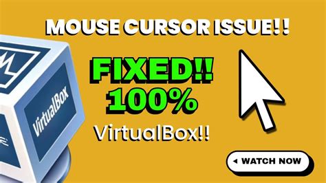 How To Fix Mouse Cursor Pointer Issue In Oracle Virtualbox 2025 In 1