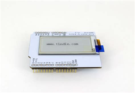 E Ink Shiled E Paper Shield For Arduino 204 Inch From Smart