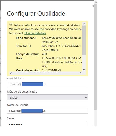 Problemas na conexão do Gateway com Excenge Gateway e atualização de dados Fórum da