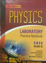 Urbanbae Physics Laboratory Practical Notebook CBSE Class