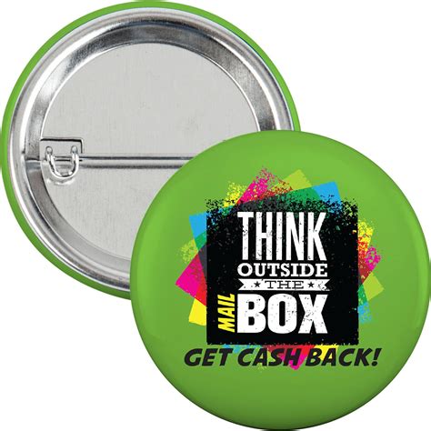 Custom Round Safety Pin Buttons 2 25 Dia