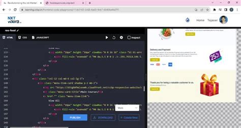 Built My First Responsive Website With Html Css Bootstrap Tejaswi
