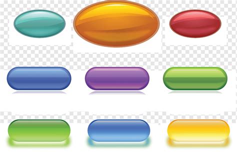 Glossy Buttons Png Pngwing