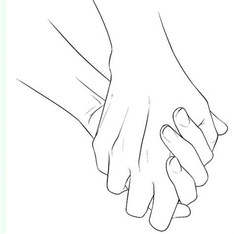Эскиз руки вместе 76 фото