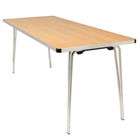 Lightweight 6ft Rectangular Folding Table Rosehill Furnishings