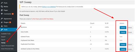 How To Optimize Wordpress Database Using Wp Sweep