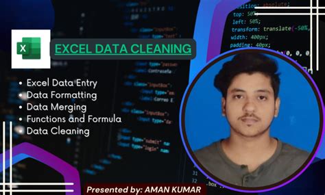 Organize Clean Up Excel Data Analyst Data Entry Collection By