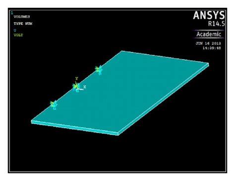 A The Switch Static Deflection Versus The Applied Dc Voltage Using