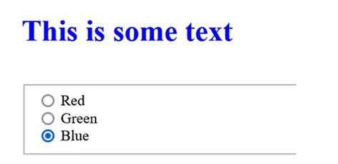 Solved 4 Write An Html Page With Includes Three Radio