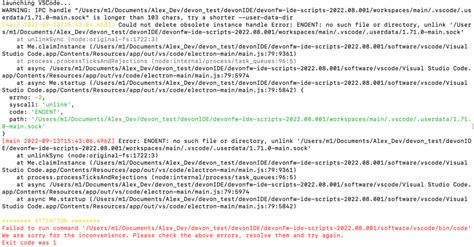 Bug With Vscode On Macosm1 · Issue 888 · Devonfwide · Github