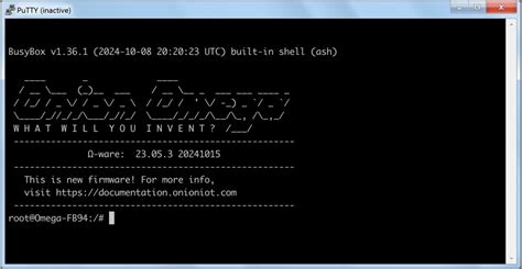 Serial Command Line Onion Omega2 Documentation