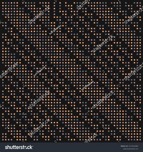 Rule 215 Elementary Cellular Automaton Random Stock Vector Royalty