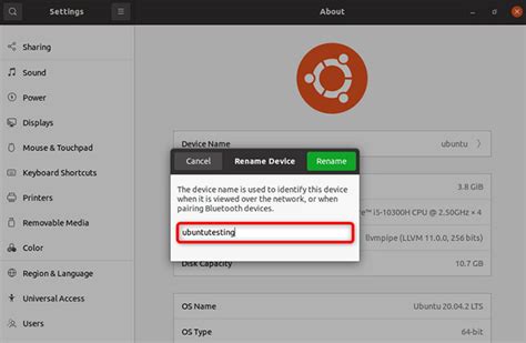 Cách Thay đổi Hostname Trong Linux