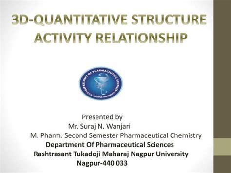 Hansch And Free Wilson Qsar Models Ppt