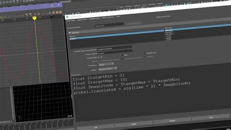 How To Re Range And Re Map Sine And Cosine Expressions In Maya Lesterbanks